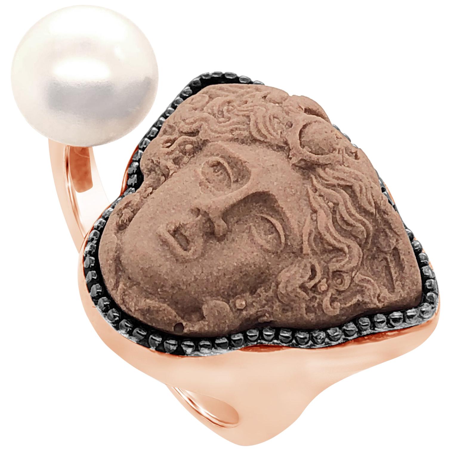 VERSACE MEDUSA JELLYFISH RING at 1stdibs