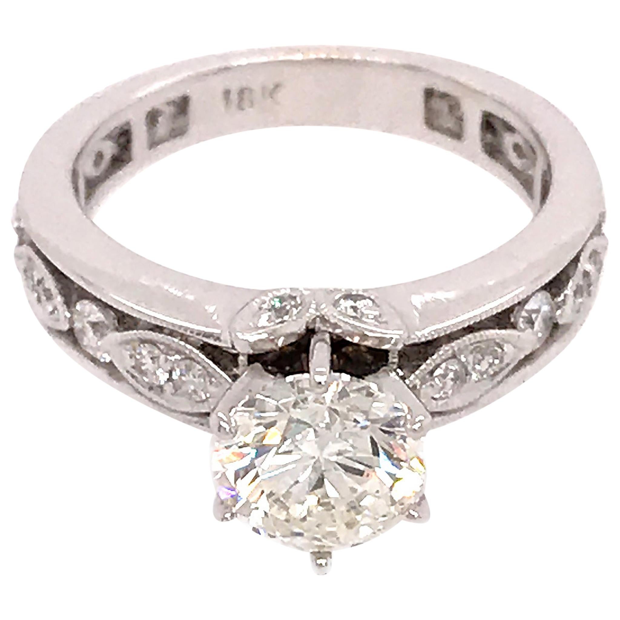 Carvin French 24 Carat Diamond Engagement Ring For Sale at 1stDibs | 24 ...