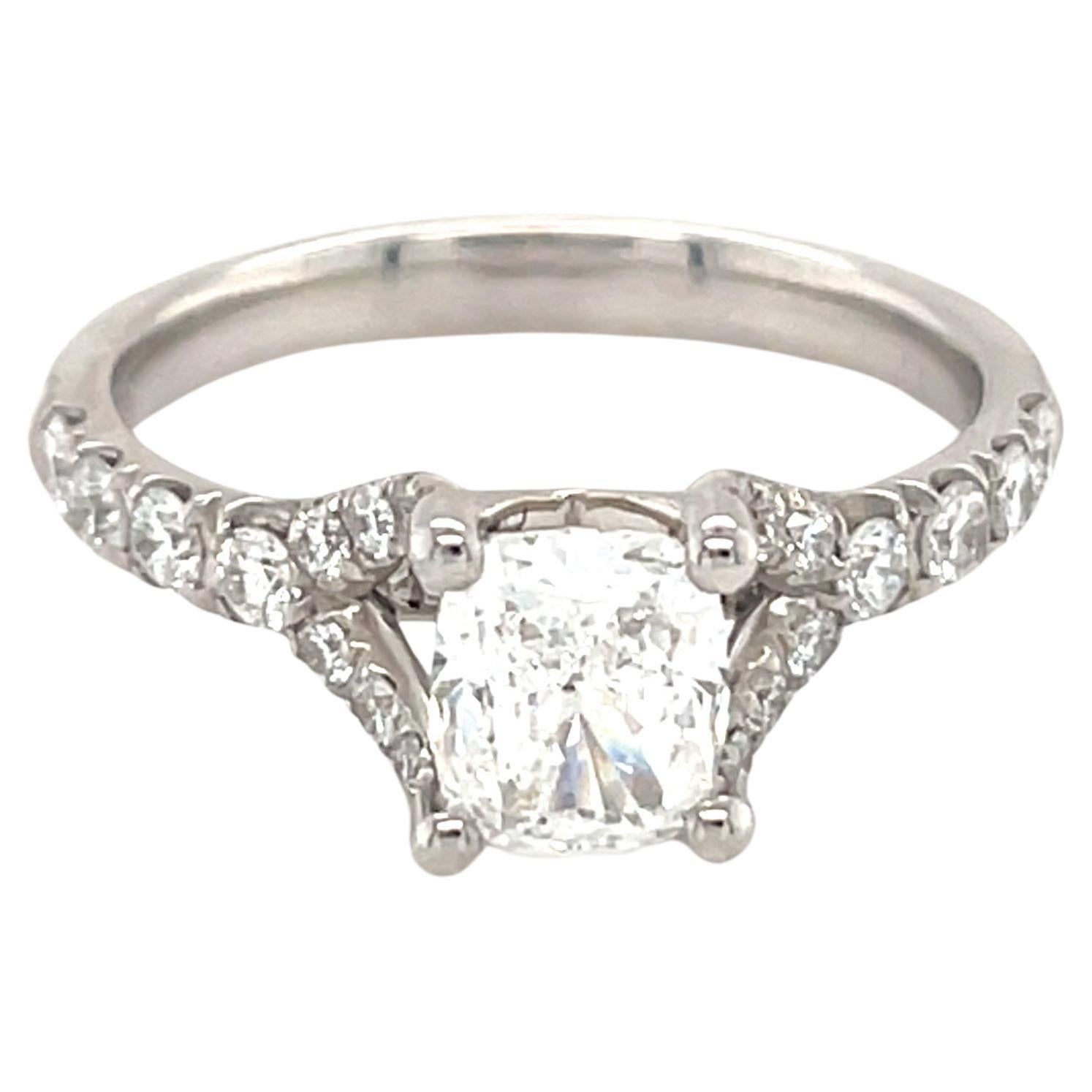 5ct Solitaire Traceable Diamond Ring In 18 Karat White Gold By Rocks ...