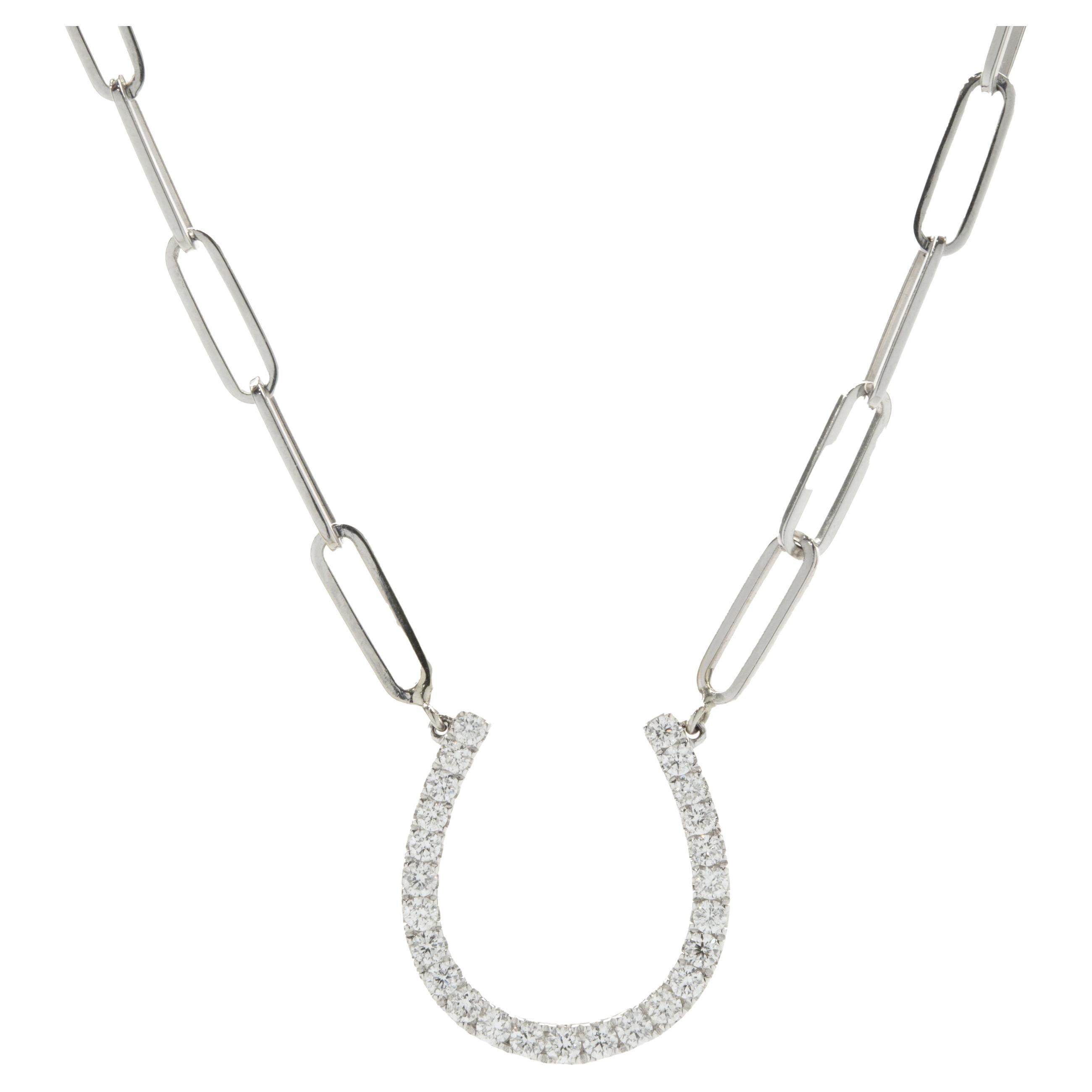 Gucci 18 Karat Yellow Gold Paperclip Link Chain For Sale at 1stDibs