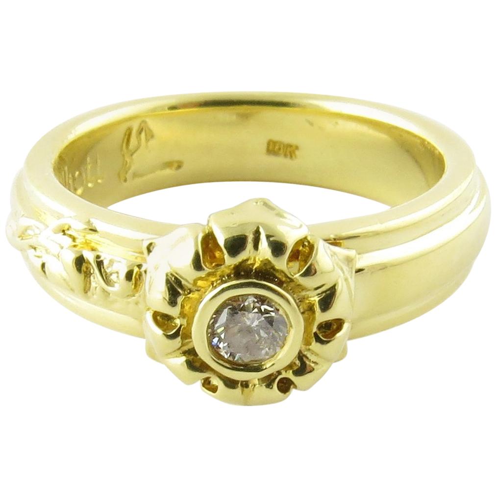 Ivanka Trump Empire Prasiolite and Diamond 18 Karat Yellow Gold Ring at ...