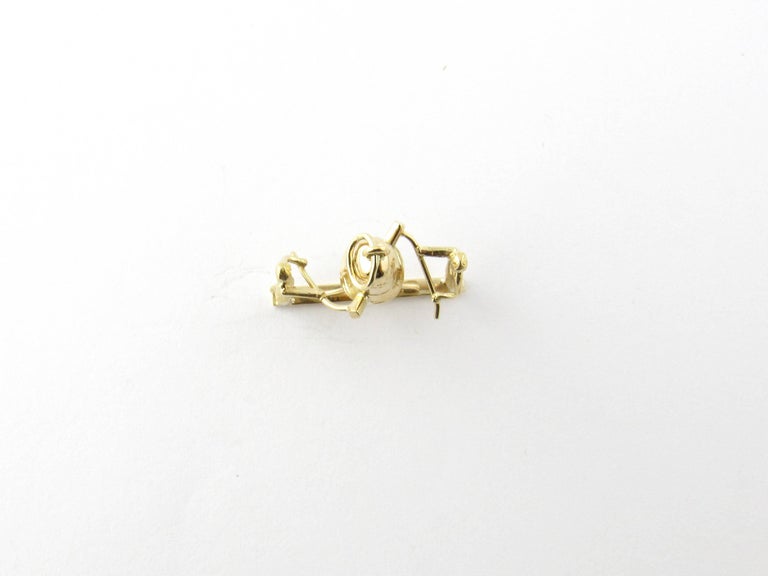 18 Karat Yellow Gold Church Bell with Ringers Charm at 1stDibs