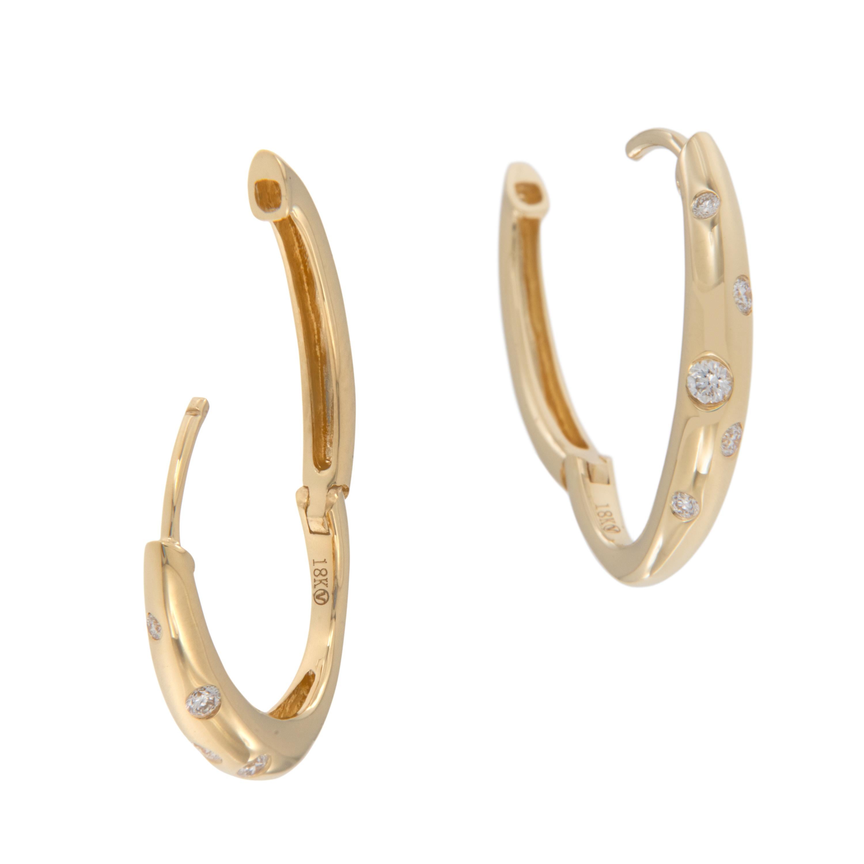 Interesting Huggie Gold Hoop Earrings Pictures