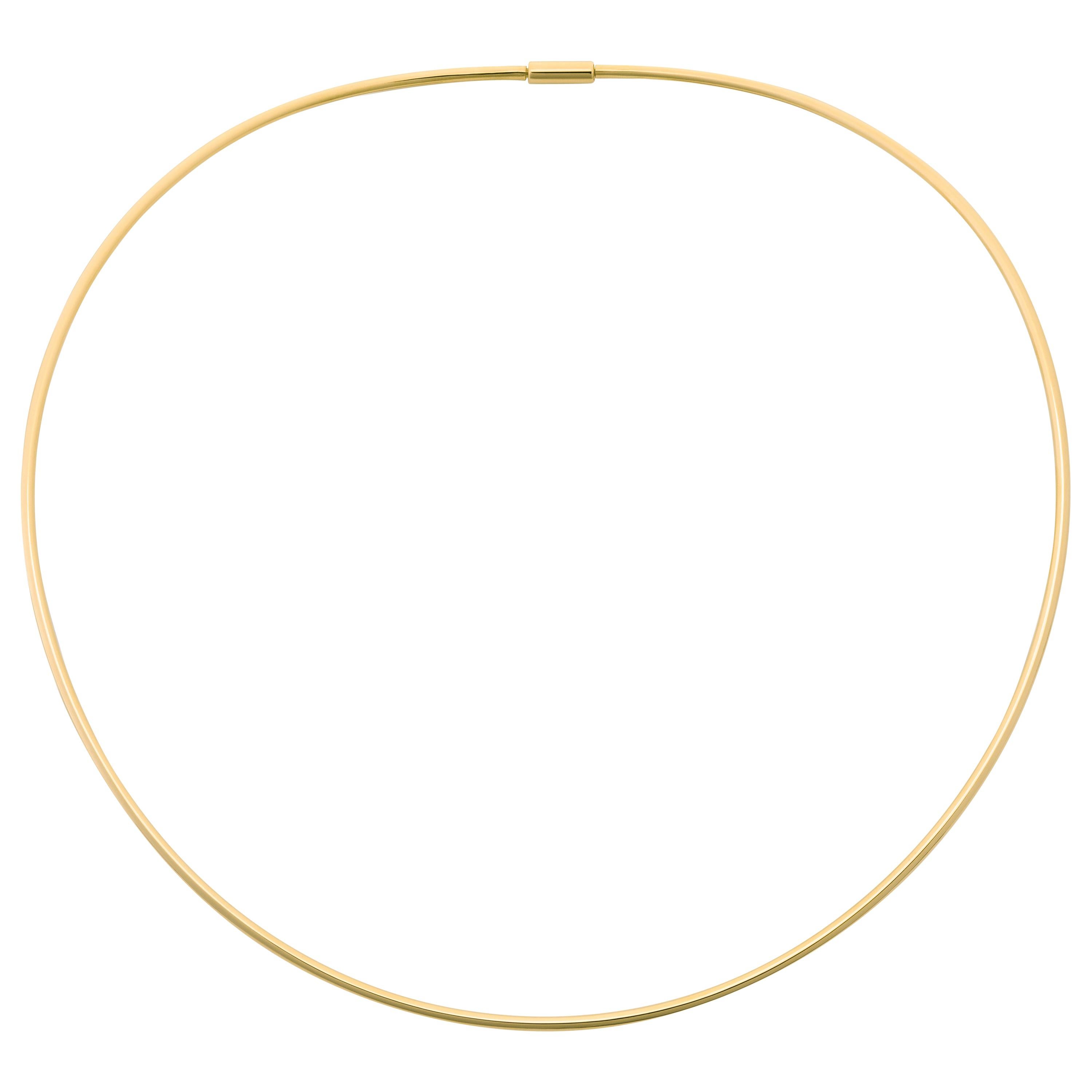 18 Karat Yellow Gold Buccellati Oro Double Knot Necklace For Sale at ...