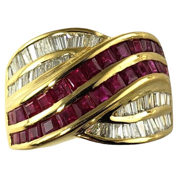 18 Karat Yellow Gold Tanzanite and Diamond Ring JAGi Certified For Sale ...