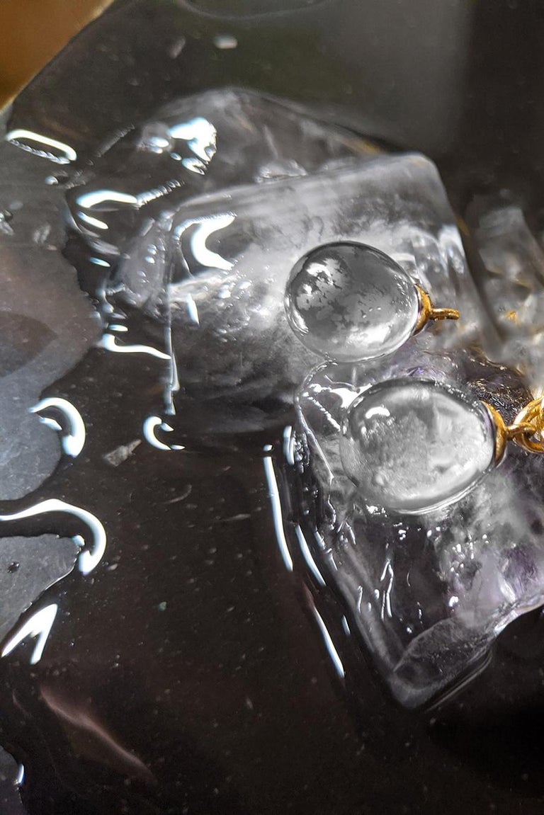 Eighteen Karat Yellow Gold Transformer Brooch with Ruby For Sale at 1stDibs