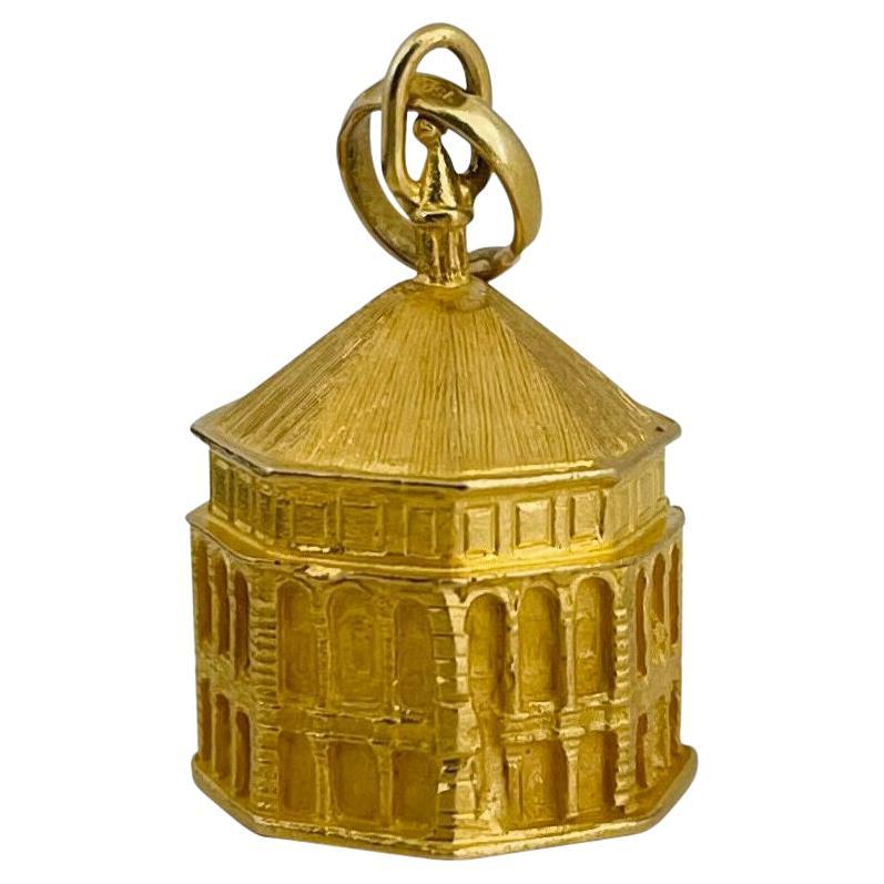 18 Karat Yellow Gold Di Modolo Tempia Diamond Pendant For Sale at ...