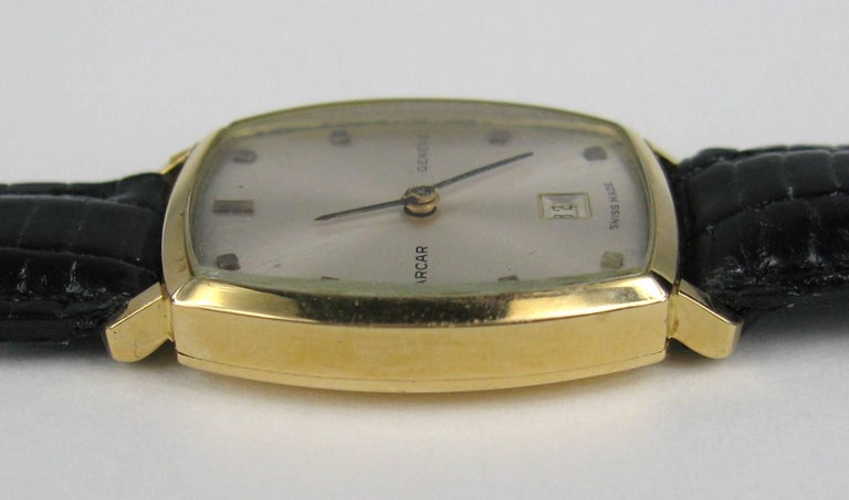 18 Karat Yellow Gold Wristwatch Sarcar Watch, 1960s For Sale at 1stDibs ...