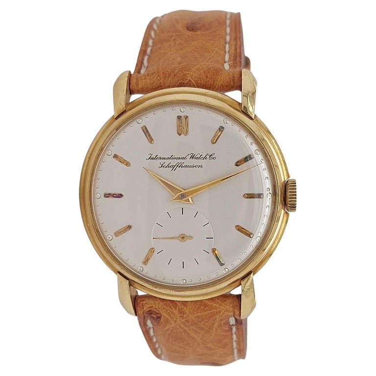 18 Kt Gold Iwc Wrist Watch Caliber 83 For Sale at 1stDibs