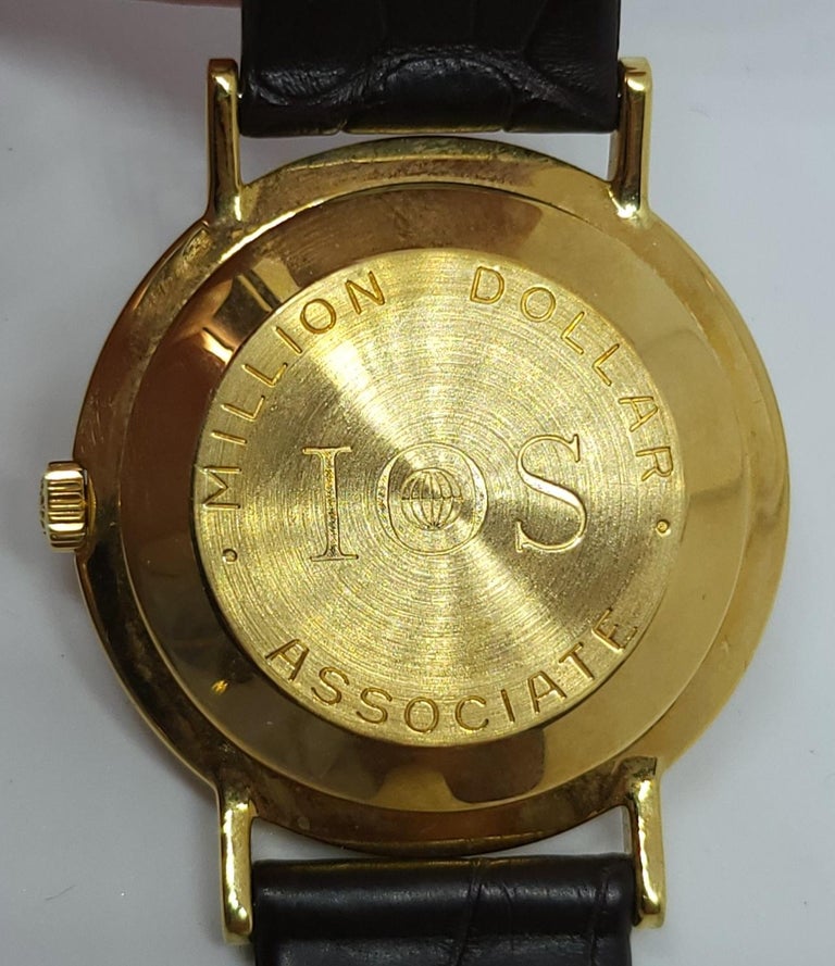 18 kt Gold Patek Philippe Million Dollar Associate Wrist Watch Ref 3565 ...