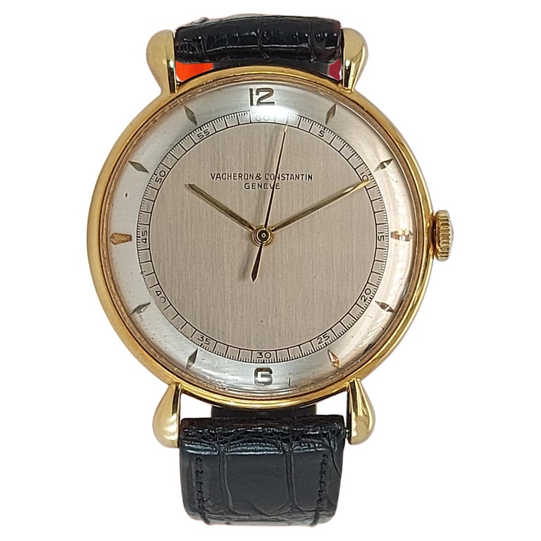 18 kt Gold Vacheron Constantin Tear Drop Lugs Watch, Cal P454 5B For ...