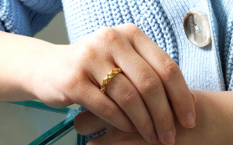 18 Kt Yellow Gold Engagement Rings For Sale at 1stDibs