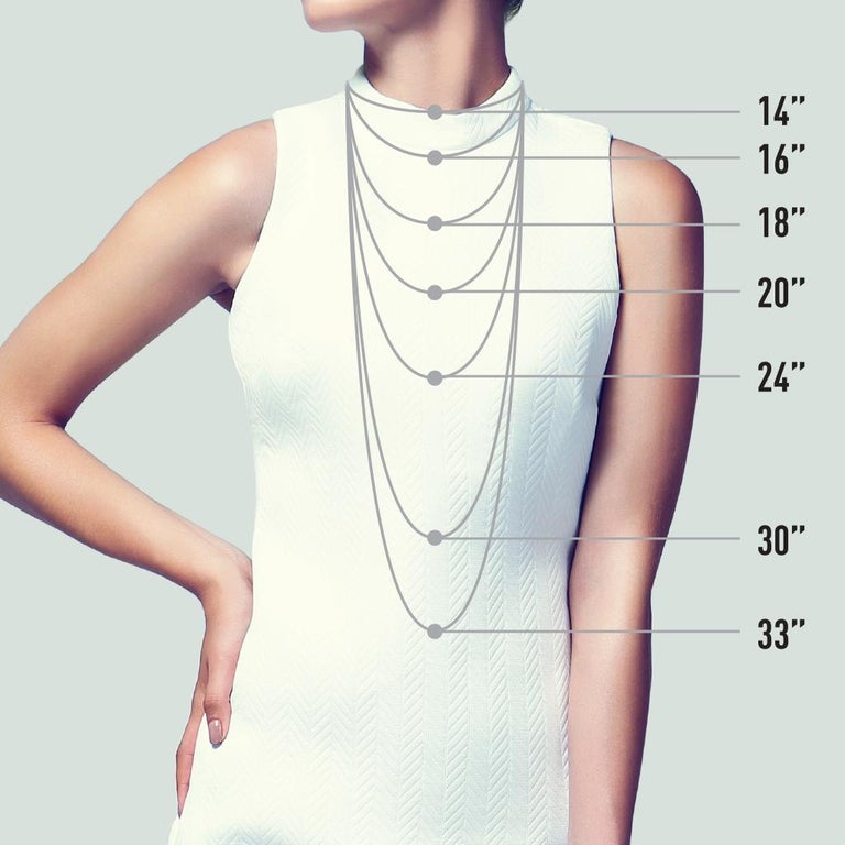 Collier Omega réversible en or blanc et jaune 14 carats - En vente sur ...