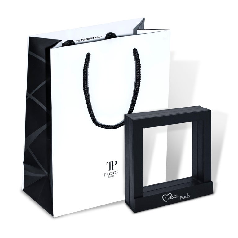 Tresor Paris 1.80 Carat White Diamond 18 KT Yellow Gold Ceramic Bead ...