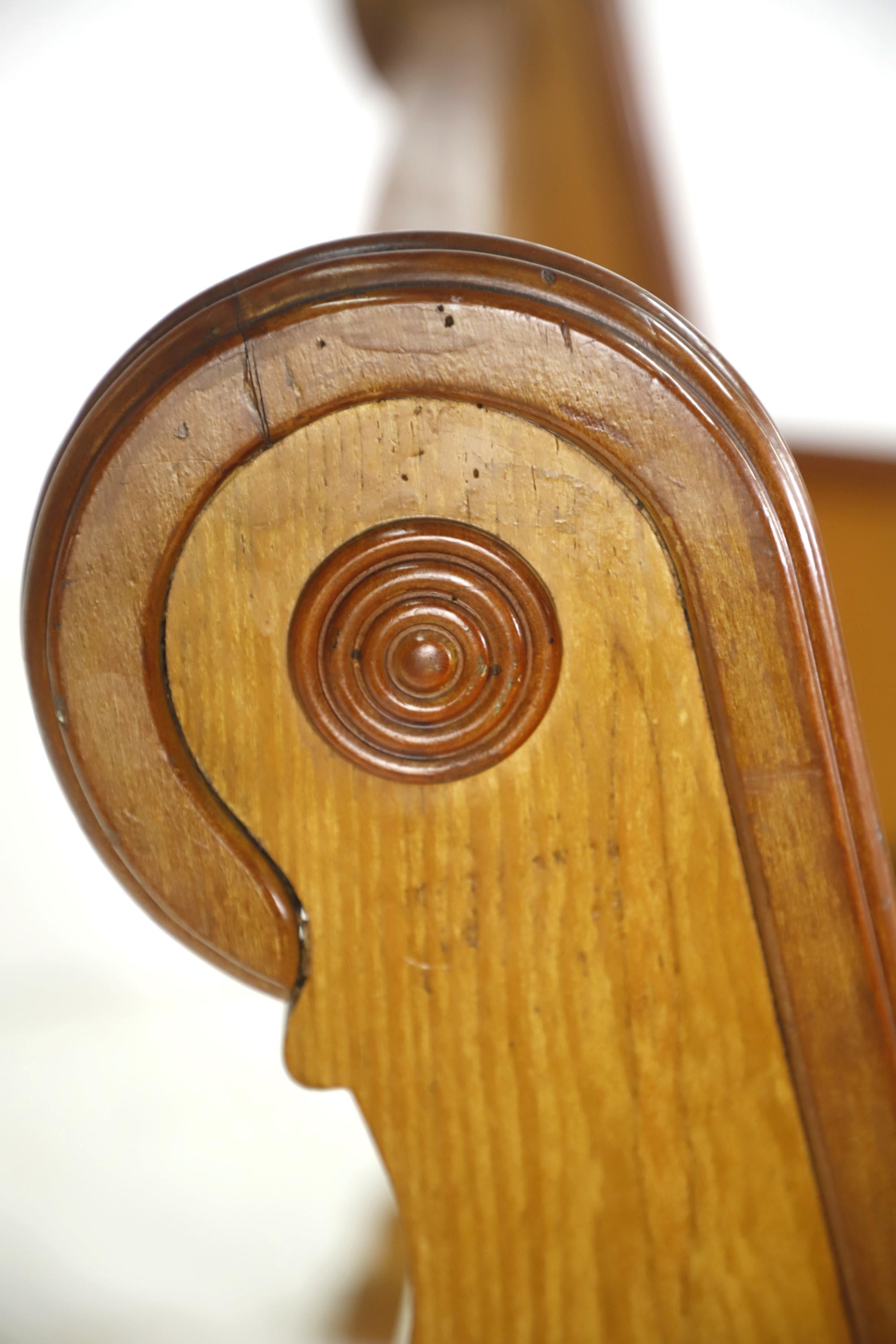 1800s Oak Church Pew Hand Carved Design Light Stain For Sale at 1stDibs ...