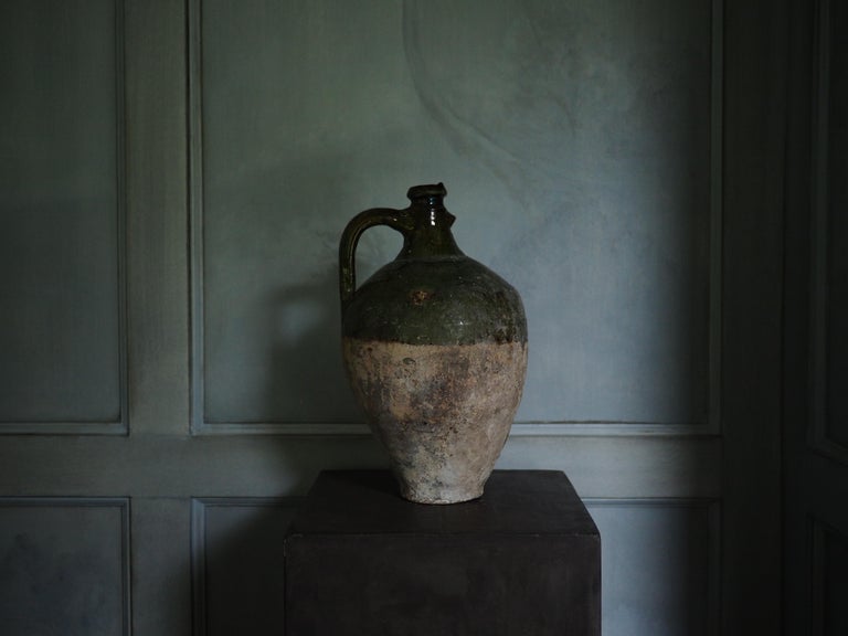 1800's Antique Clay Amphora, Bayram Amphora For Sale at 1stDibs