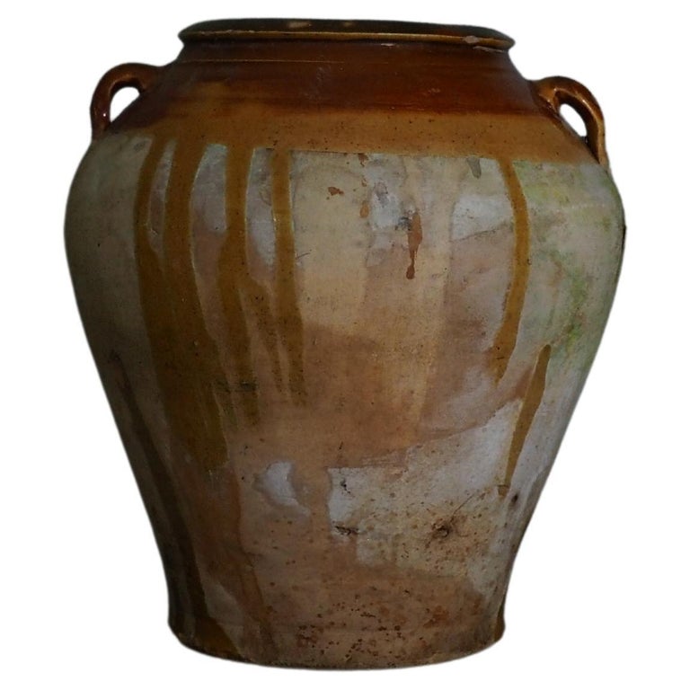 1800's Antique Clay Amphora - Yazid Pot For Sale at 1stDibs