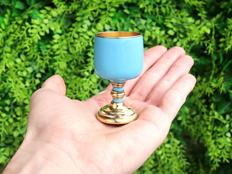 1800s Antique Silver Gilt and Enamel Vodka Tots For Sale at 1stDibs ...