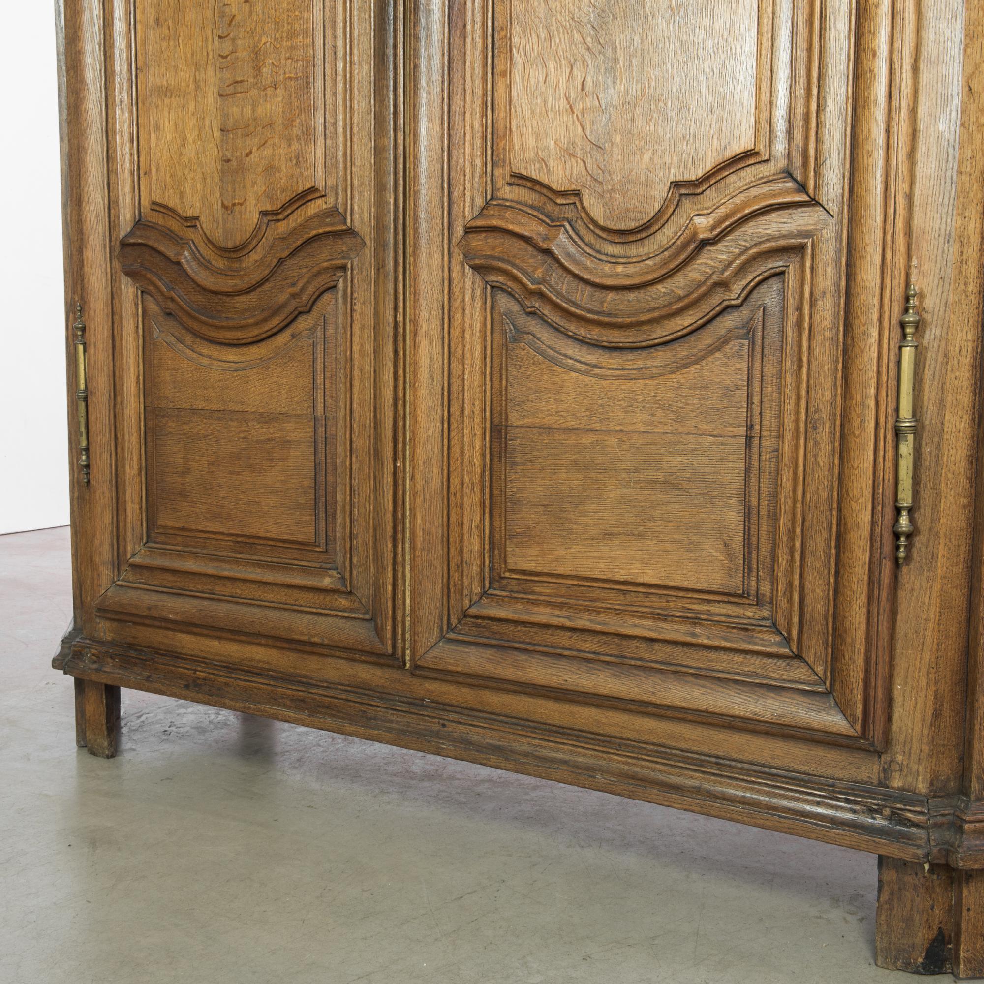 1800s Belgian Wooden Cabinet with Original Patina For Sale at 1stDibs