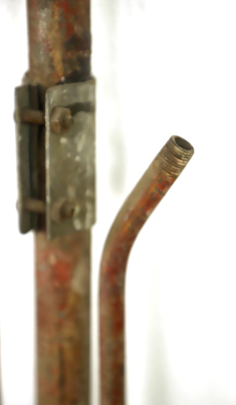 1800s Cast Iron Farm Well Hand Pump with Handle Piston For Sale at 1stDibs