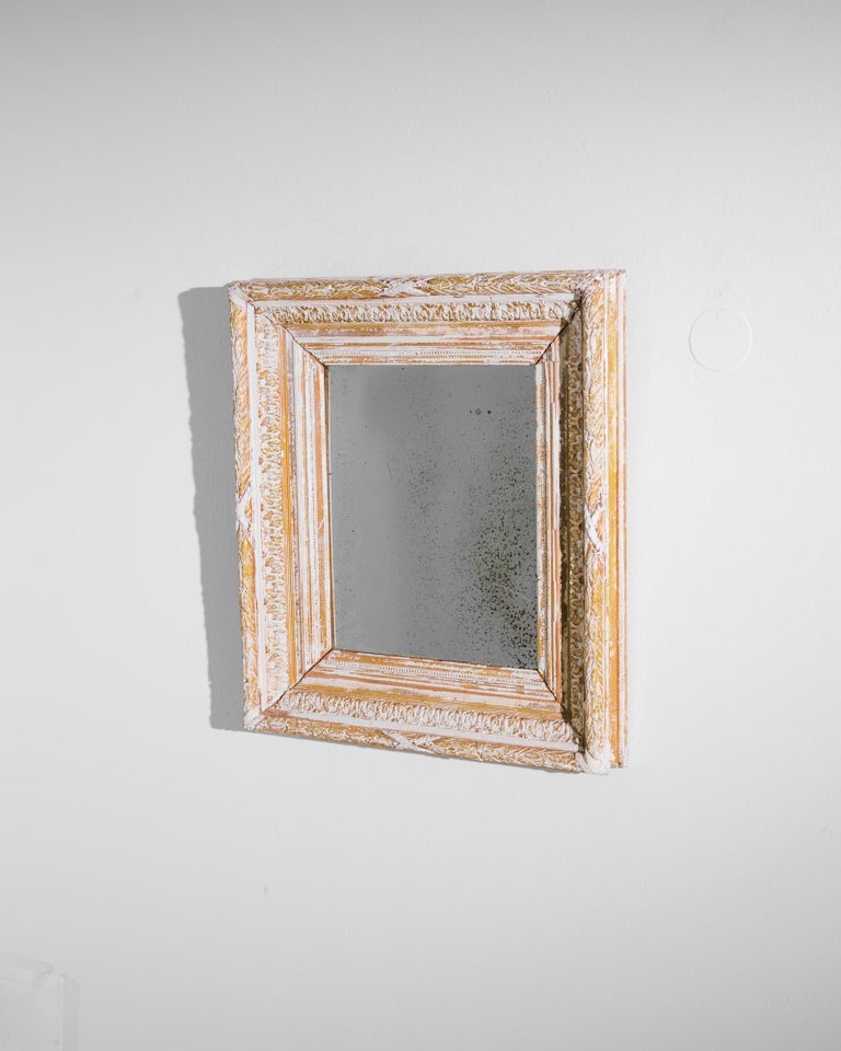 1800s French Giltwood Mirror For Sale at 1stDibs