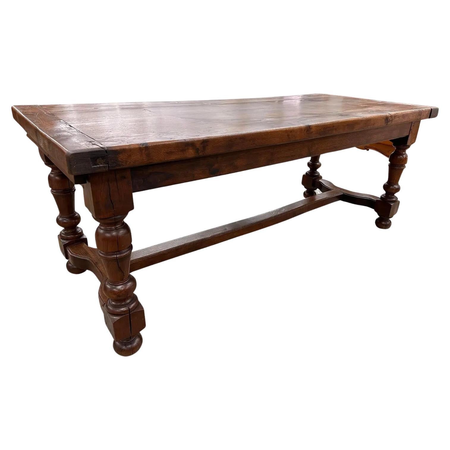 1800s French Monastery Table For Sale at 1stDibs