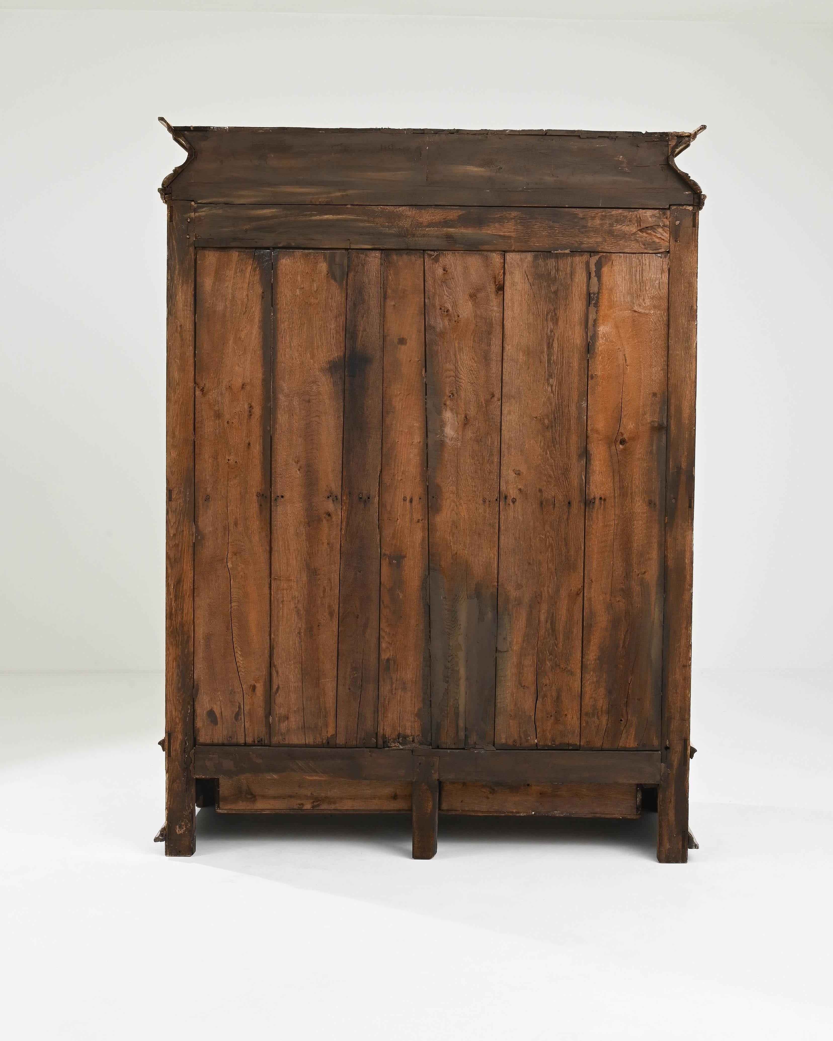 1800s French Provincial Oak Armoire at 1stDibs | 1800 antique armoire
