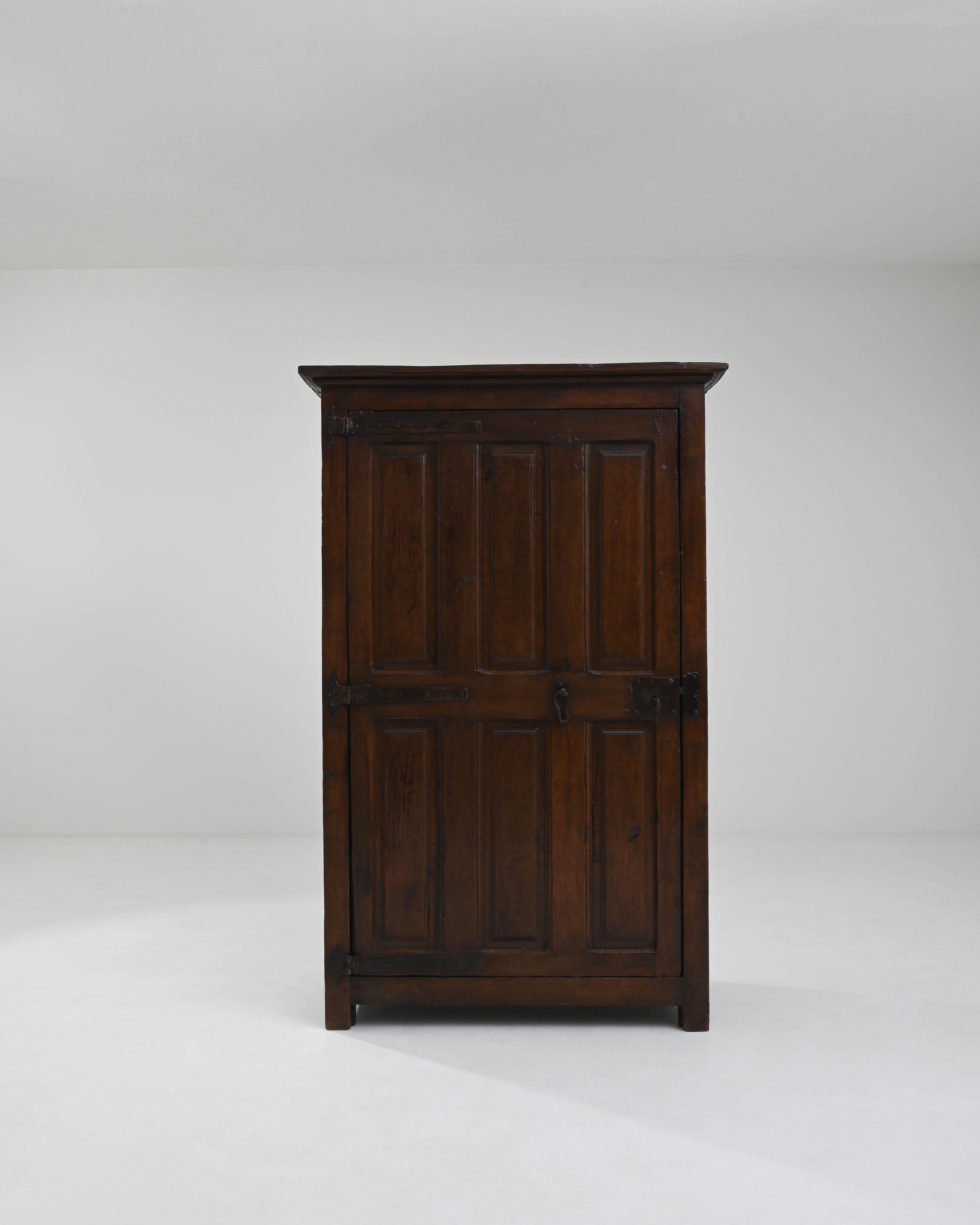 1800s French Wooden Cabinet at 1stDibs
