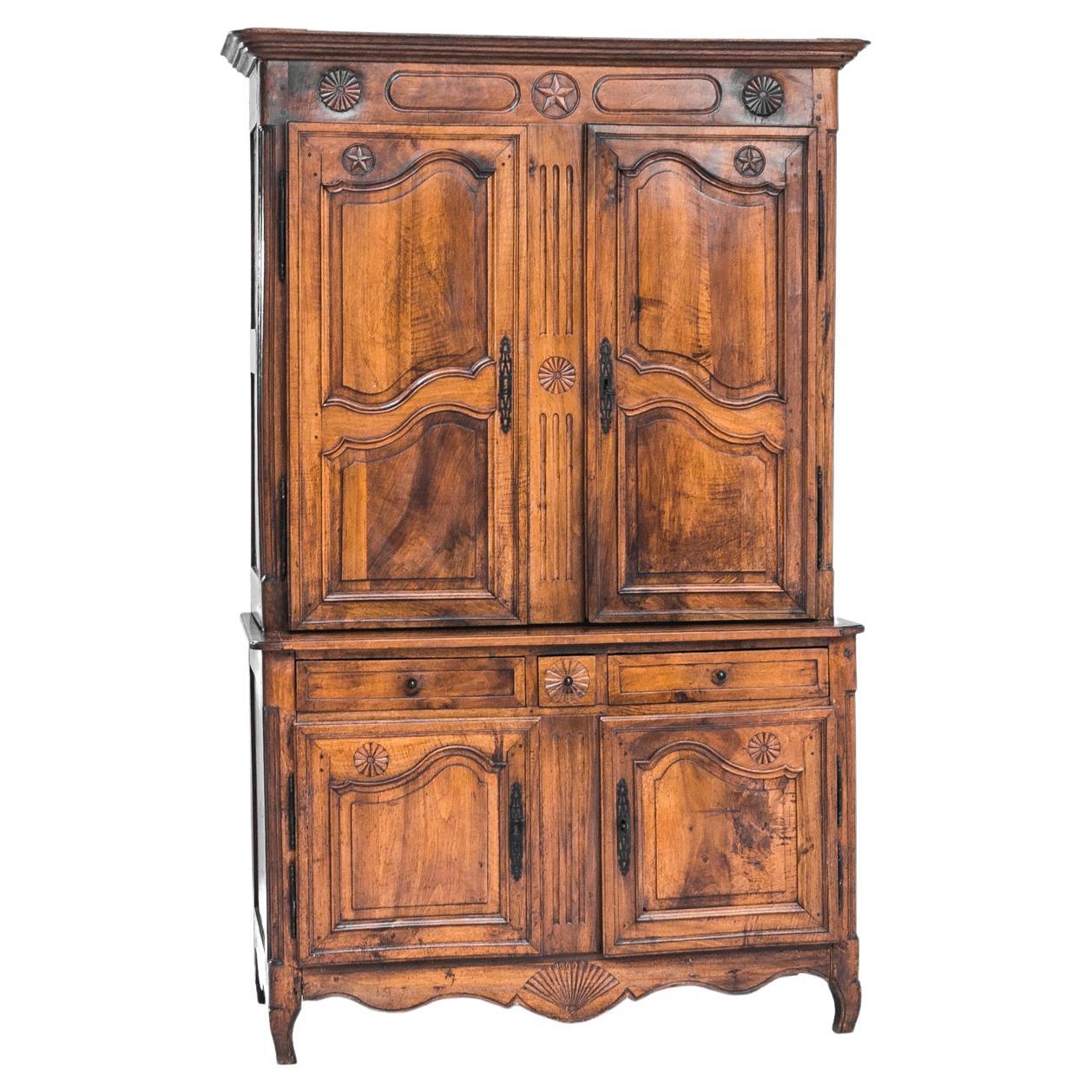 1800s French Oak Cabinet For Sale at 1stDibs