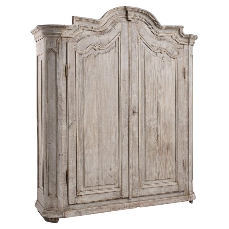 1800s French Wooden Wardrobe For Sale at 1stDibs