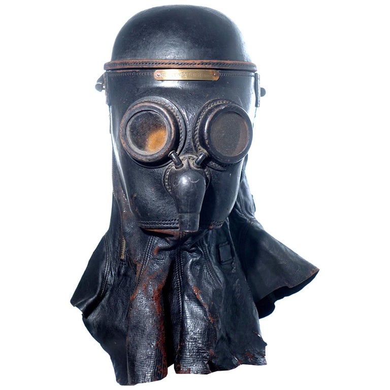 1800s Merryweather Smoke Mask at 1stDibs | insanity mask, 1800s gas ...