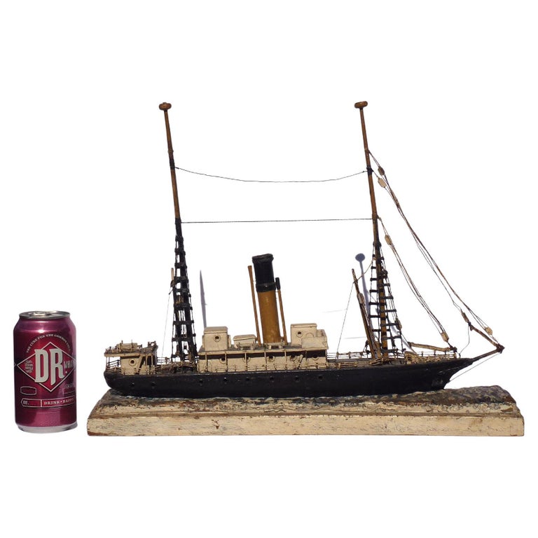 1800's or Early 1900's Detailed Ship Model "U.S. Revenue Cutter Levi ...