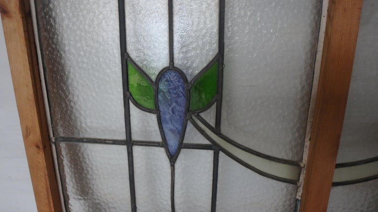 1800s Stain Glass Window For Sale at 1stDibs