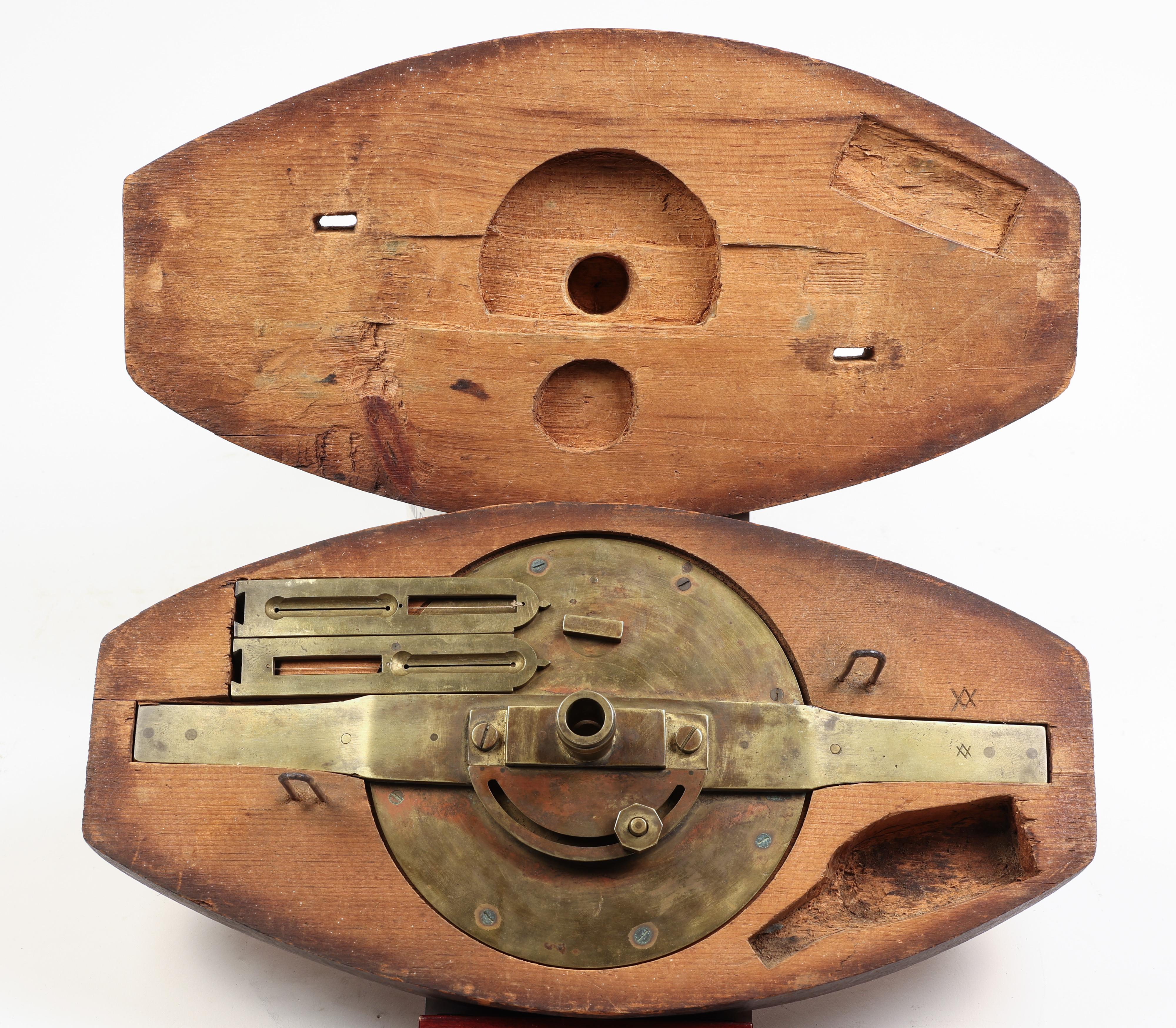 1802 Hurtin Minute Surveyor's Compass For Sale at 1stDibs