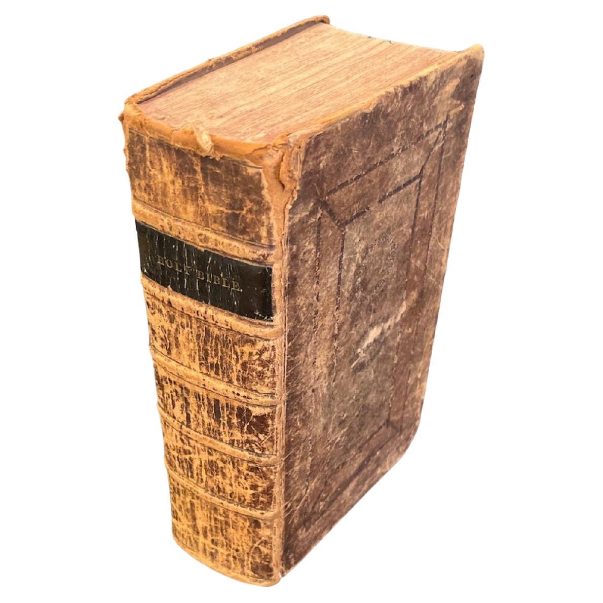 1819 Holy Bible The Old And New Testament New York at 1stDibs