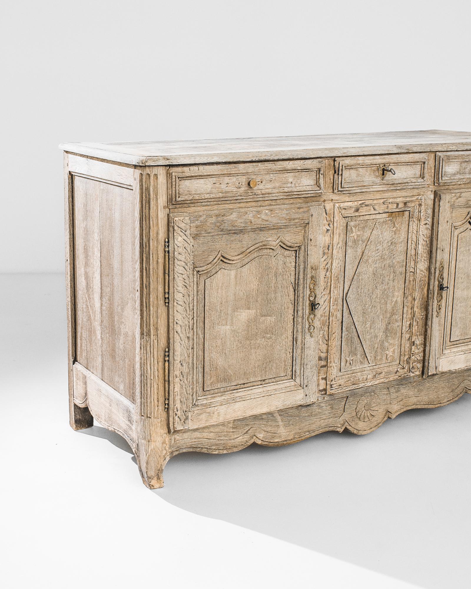 1820s French Oak Buffet at 1stDibs