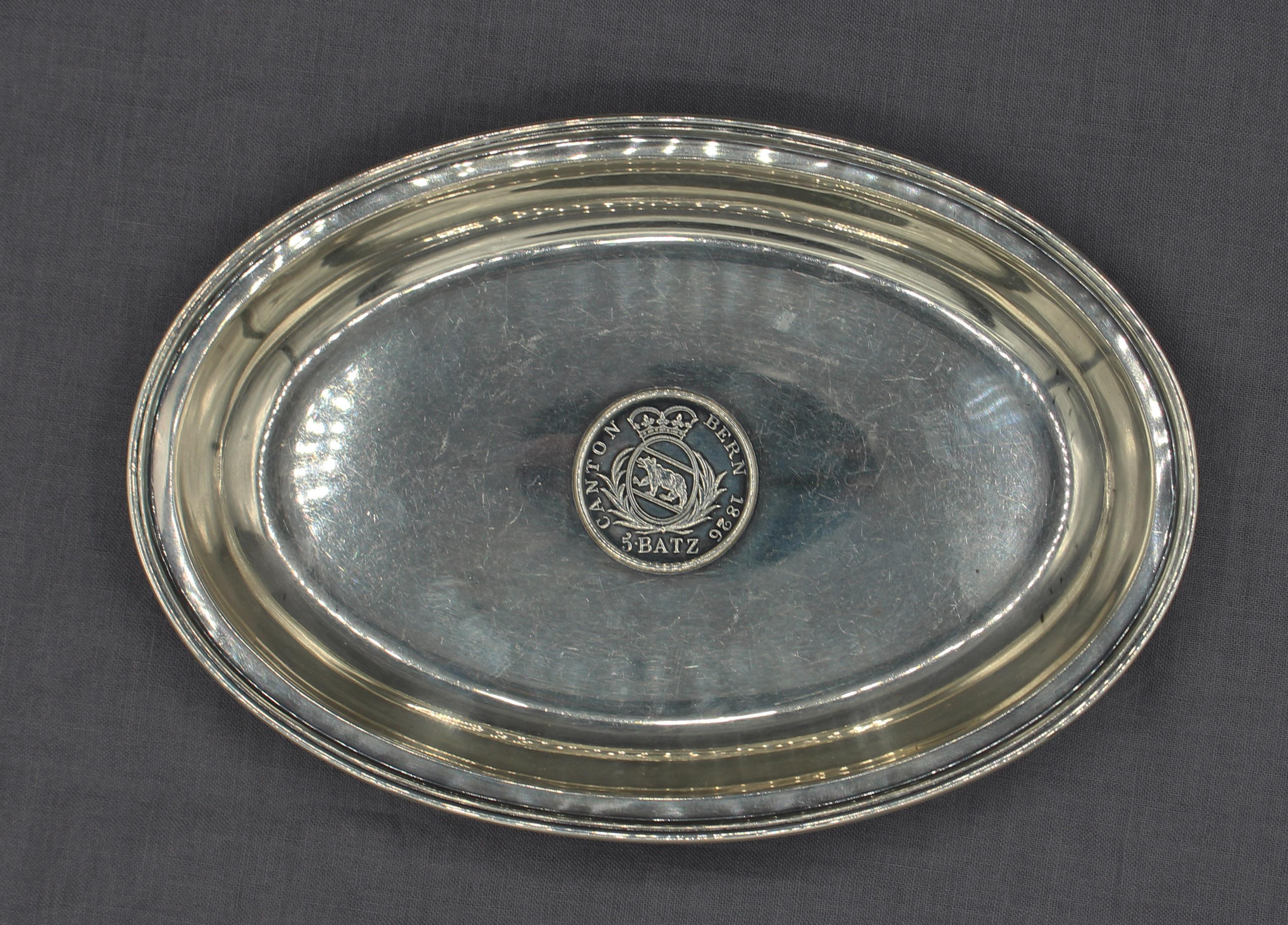 1826 Silver Coin Set in Tezler Tray For Sale at 1stDibs