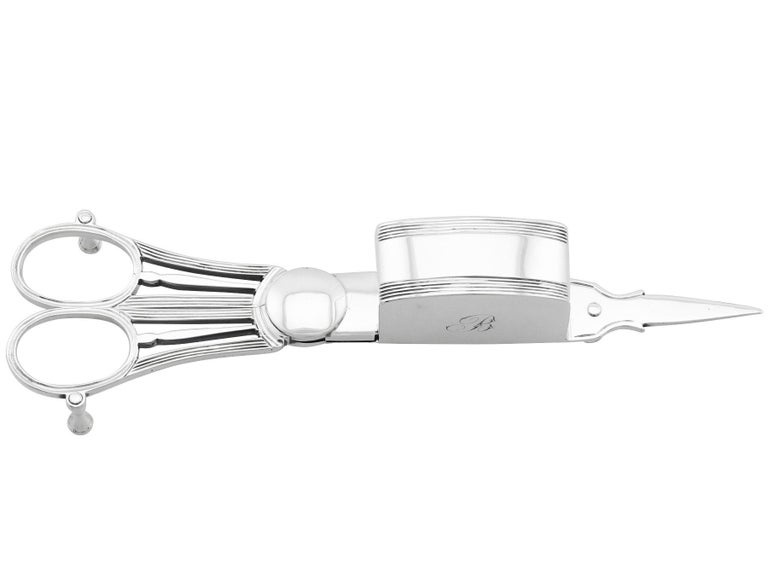 1829, Antique Sterling Silver Wick Trimmers For Sale at 1stDibs