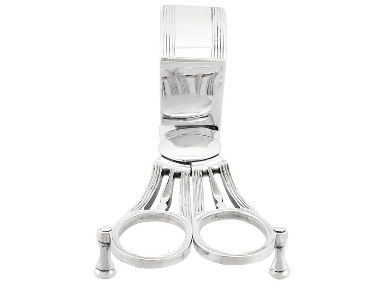 1829, Antique Sterling Silver Wick Trimmers For Sale at 1stDibs