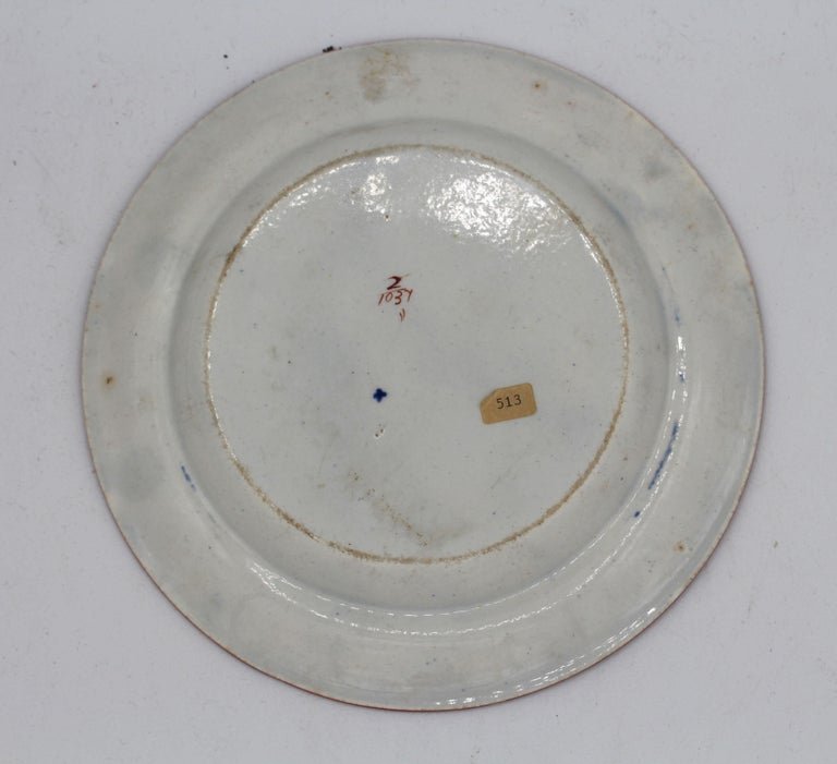 Circa 1830, Gaudy Dutch "War Bonnet" Pattern Plate, English For Sale at ...