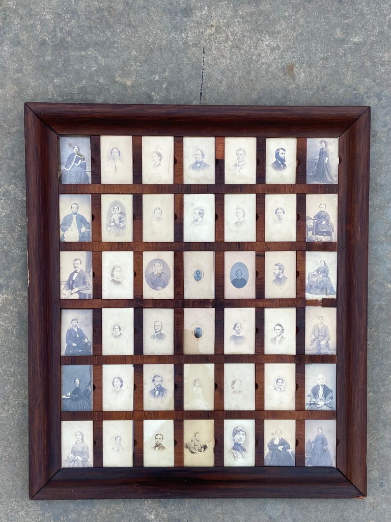 1840’s Collection 42 Photographs in Custom Spring Loaded Antique ...