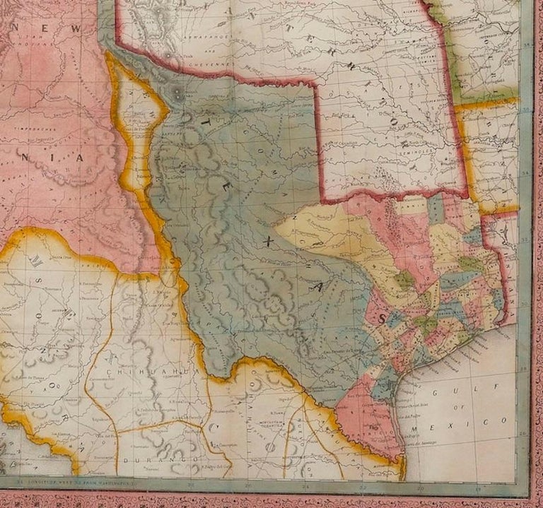 1846 Antique Map of Texas, Oregon, California, and Regions Adjoining by ...