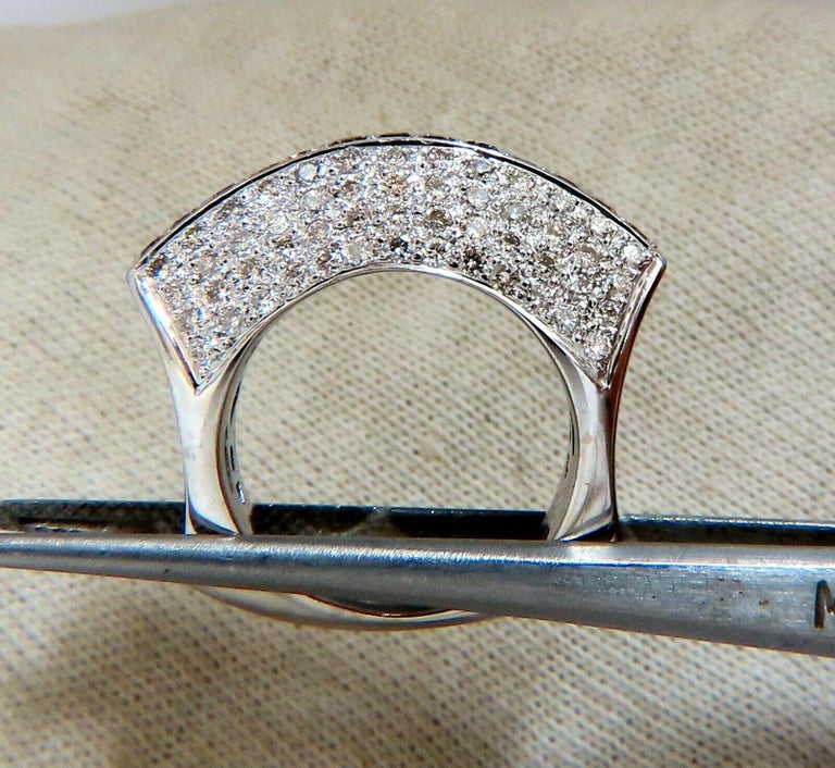 1.84ct Natural Fancy Orange Brown Arch Dome Mod Edge Deco Ring 18kt For ...