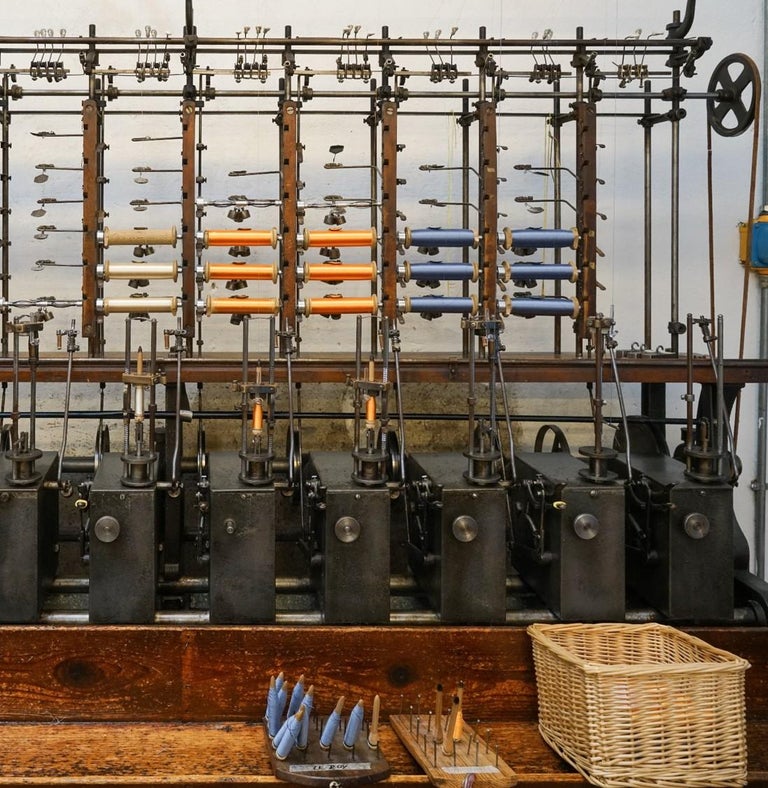 Fabric 1850 Semi Mechanical Loom Le Roy, Florence, Italy For Sale at ...