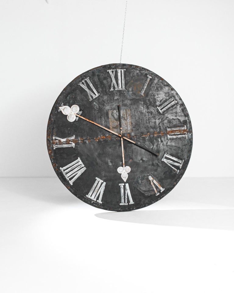 1850s Central European Metal Clock at 1stDibs