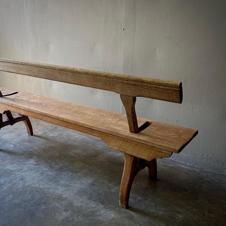 1850s English Railway Bench For Sale at 1stDibs
