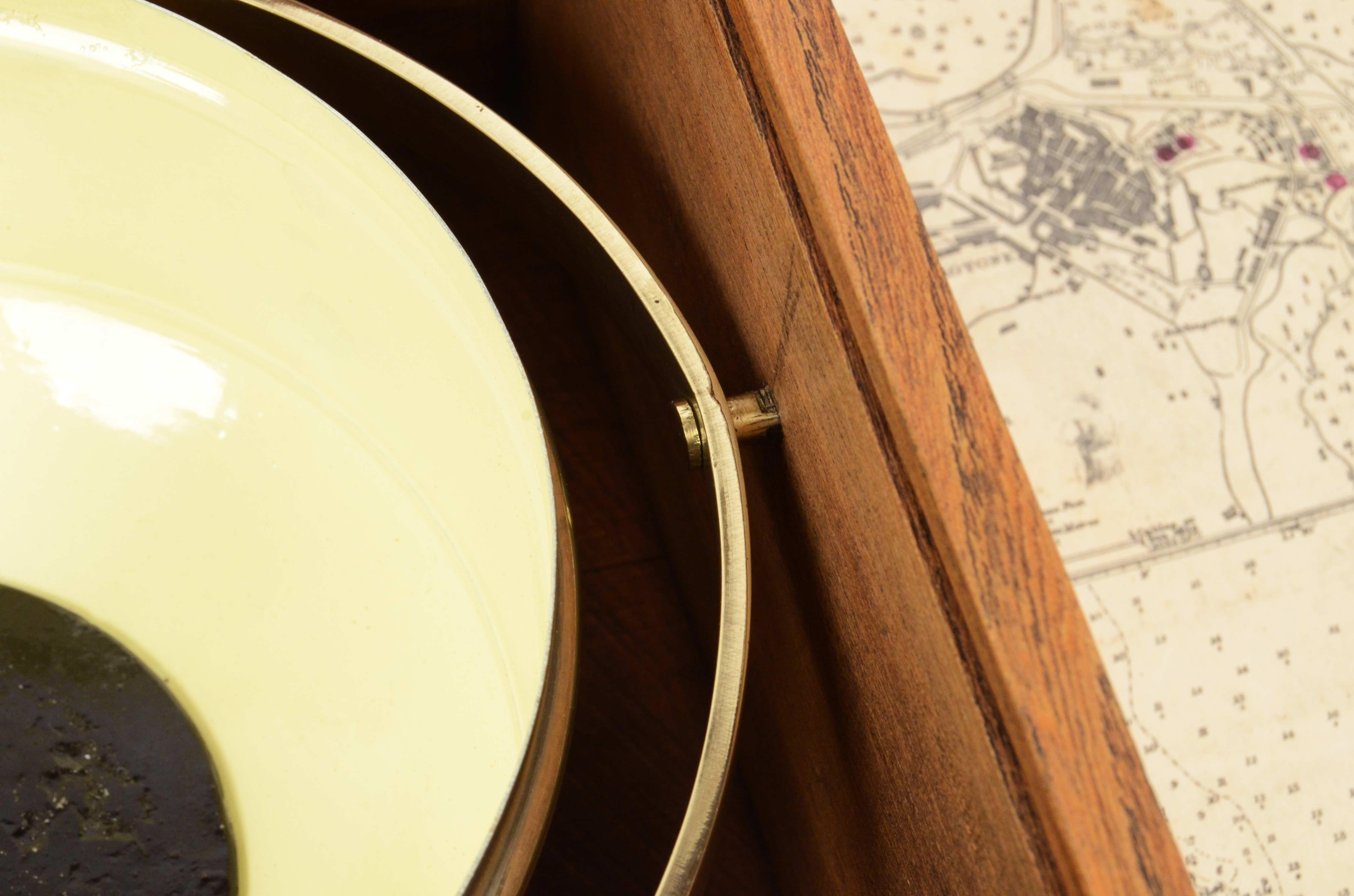 1850s Nautical Dry Compass Signed C.E.H. Antique Original Navigation ...