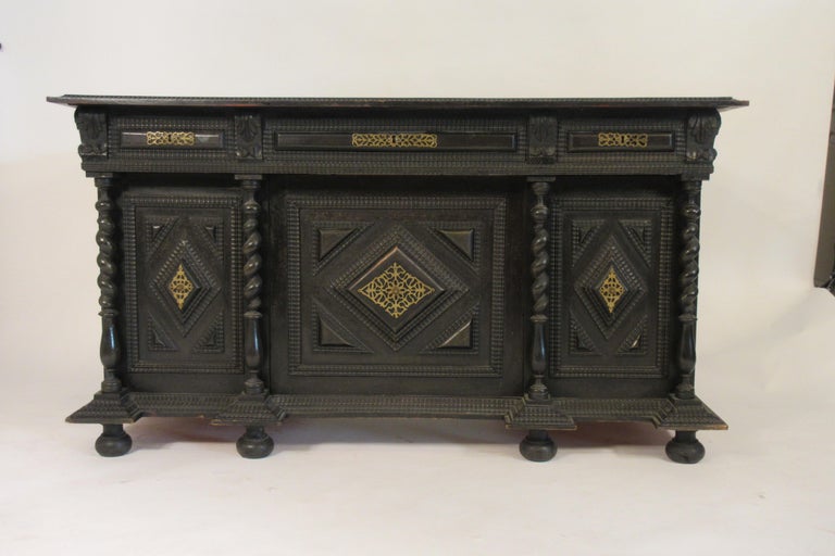 1860s Dutch Ornate Desk at 1stDibs | ornate desk for sale, ornate desks ...