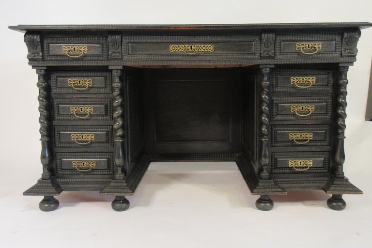 1860s Dutch Ornate Desk at 1stDibs | ornate desk for sale, ornate desks ...