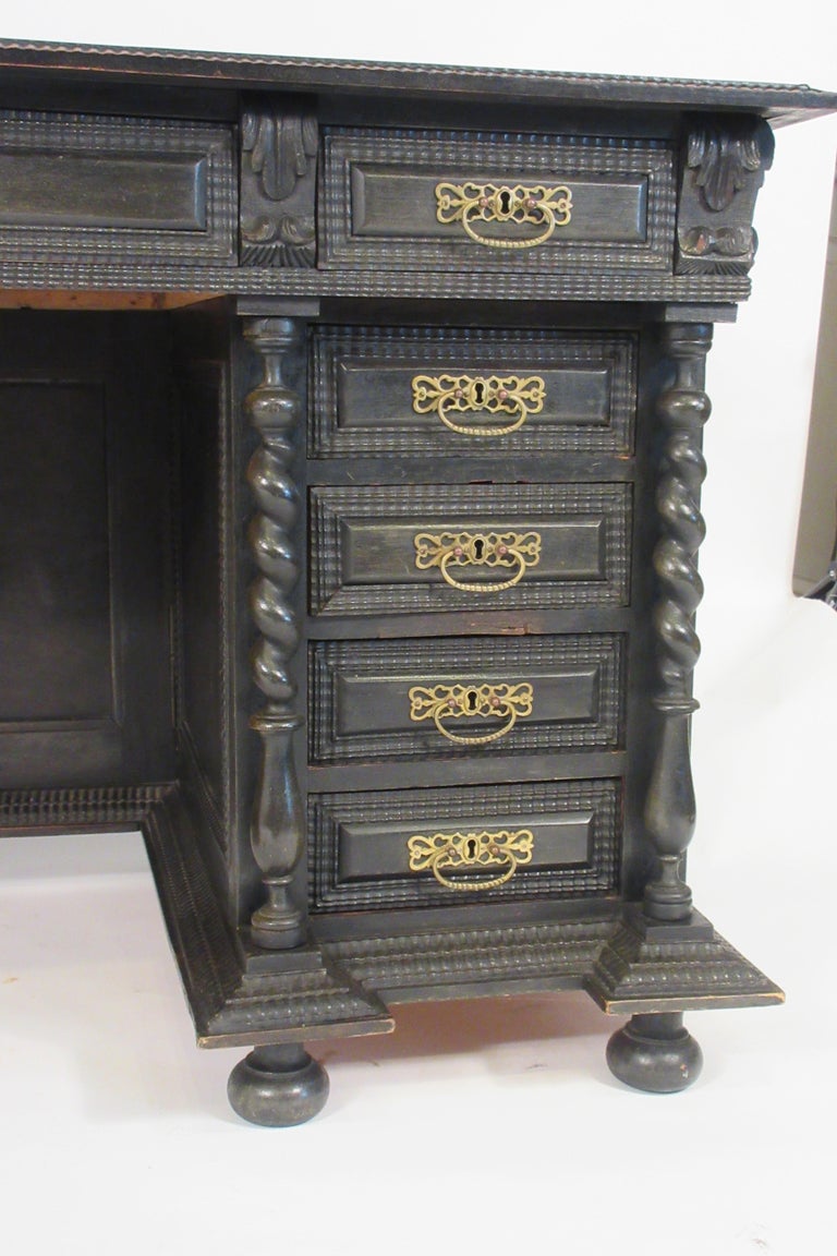 1860s Dutch Ornate Desk at 1stDibs | ornate desk for sale, ornate desks ...